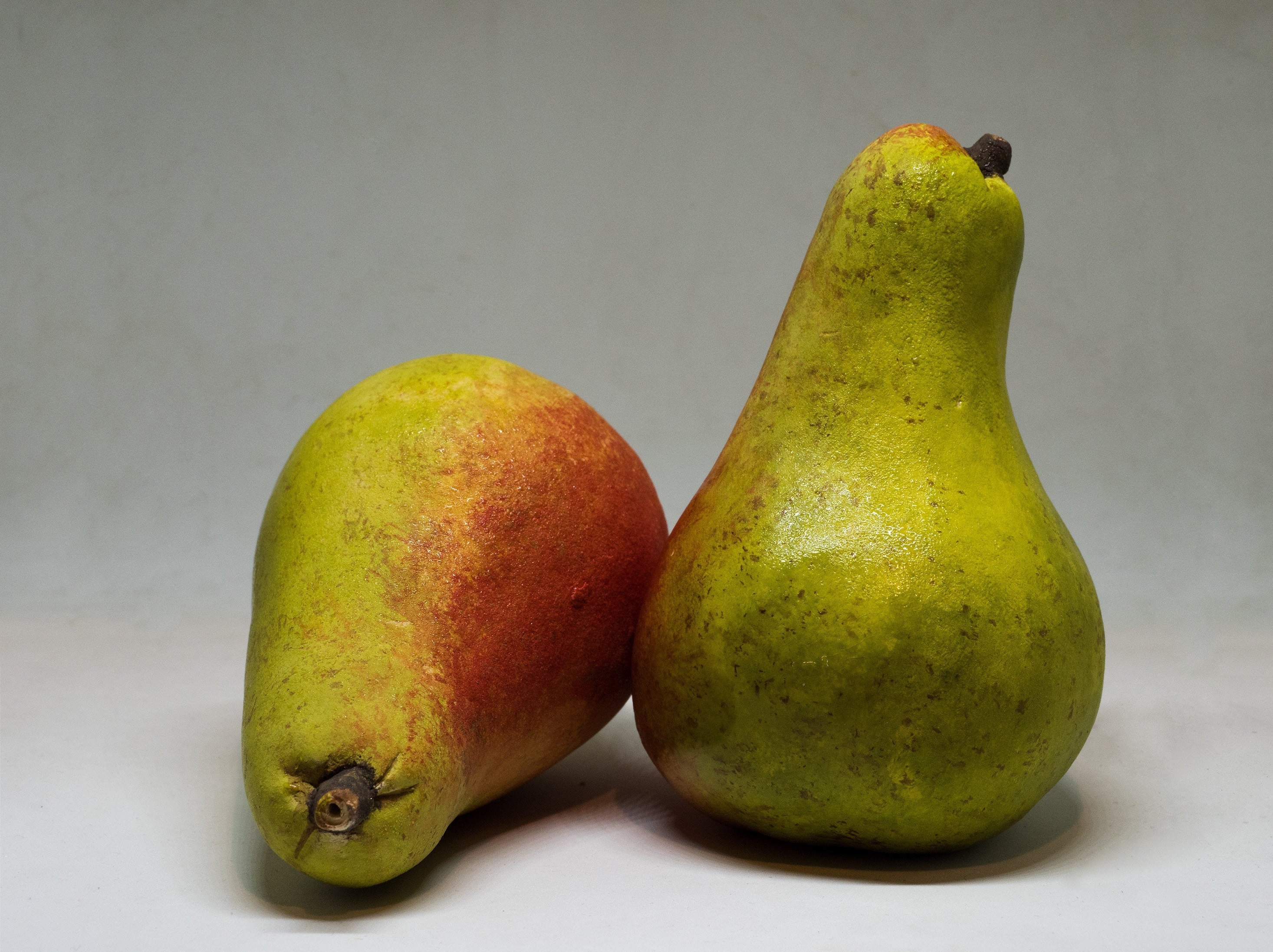 Ceramic Pear 1 Piece Natural Size Realistic Fake Fruit - Etsy