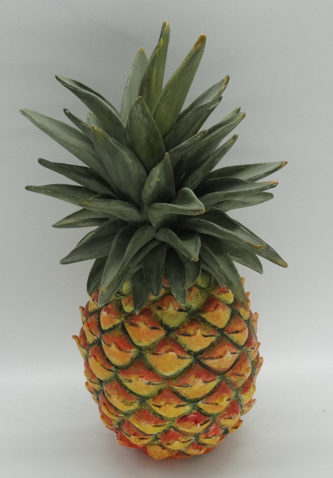 Ceramic Pineapple in Life-size Realistic Fruit for Decoration Gift for ...
