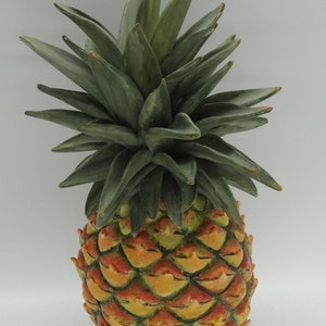 Ceramic Pineapple Handmade Realistic (1 Pc) Life Size, Home Decor, Gift ...
