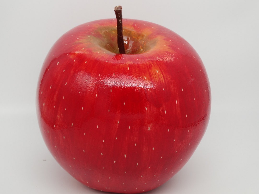 Large Apple Ceramic Sculpture Decorative Ceramic Apple Handmade ...