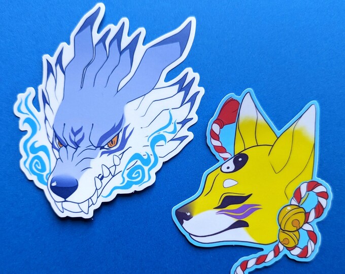 Digimon 4 Vinyl Sticker - Etsy