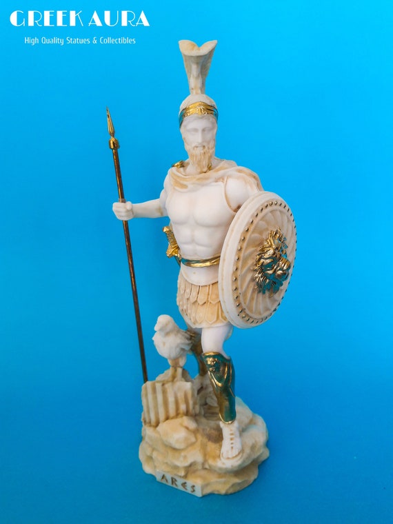 Figurines Greek God Ares Mars of war in Greek Mythology Male Figure 10 ...