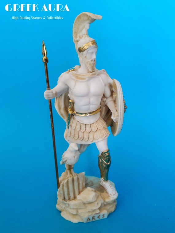 Figurines Greek God Ares Mars of war in Greek Mythology Male Figure 10 ...