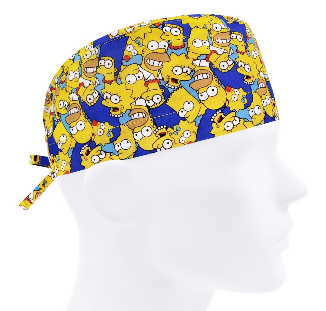 Scrub Cap Men, Surgical Hat, Nurse Cap Funny, Scrub Hats, Cartoon ...