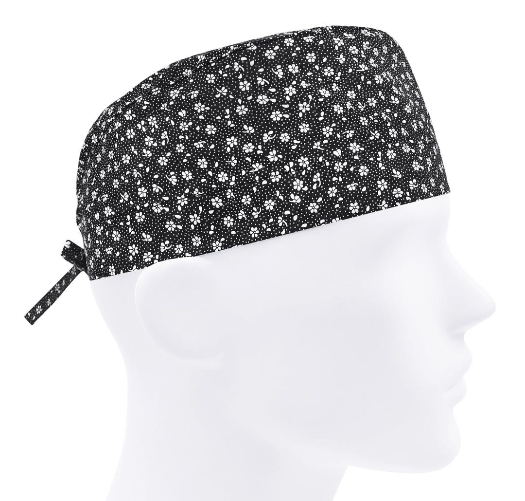 Mens Scrub Caps, Surgical Cap Men, Scrub Hats Flowers, Surgery Hat ...