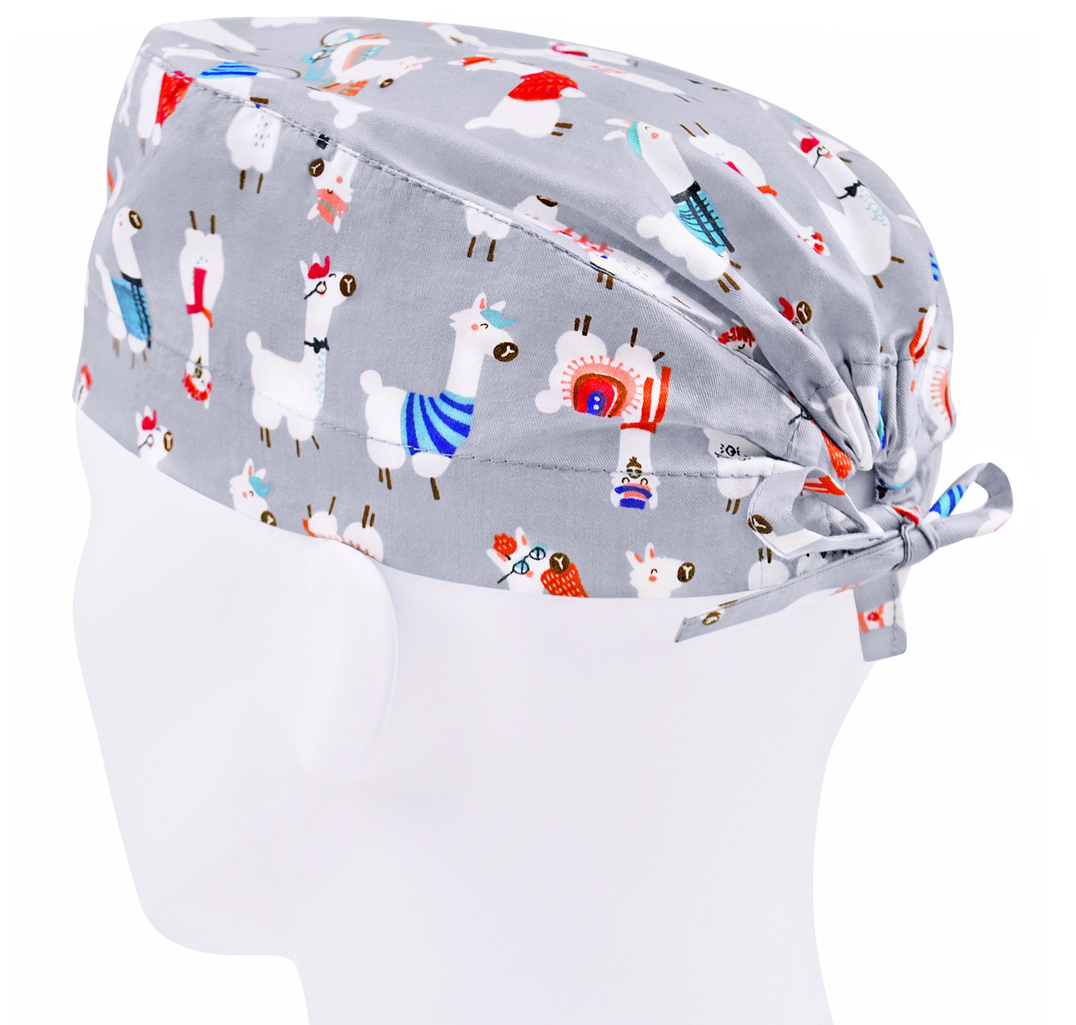 Scrub Caps for Men, Scrub Hats, Surgical Hat, Nurse Cap, Lama Gray - Etsy