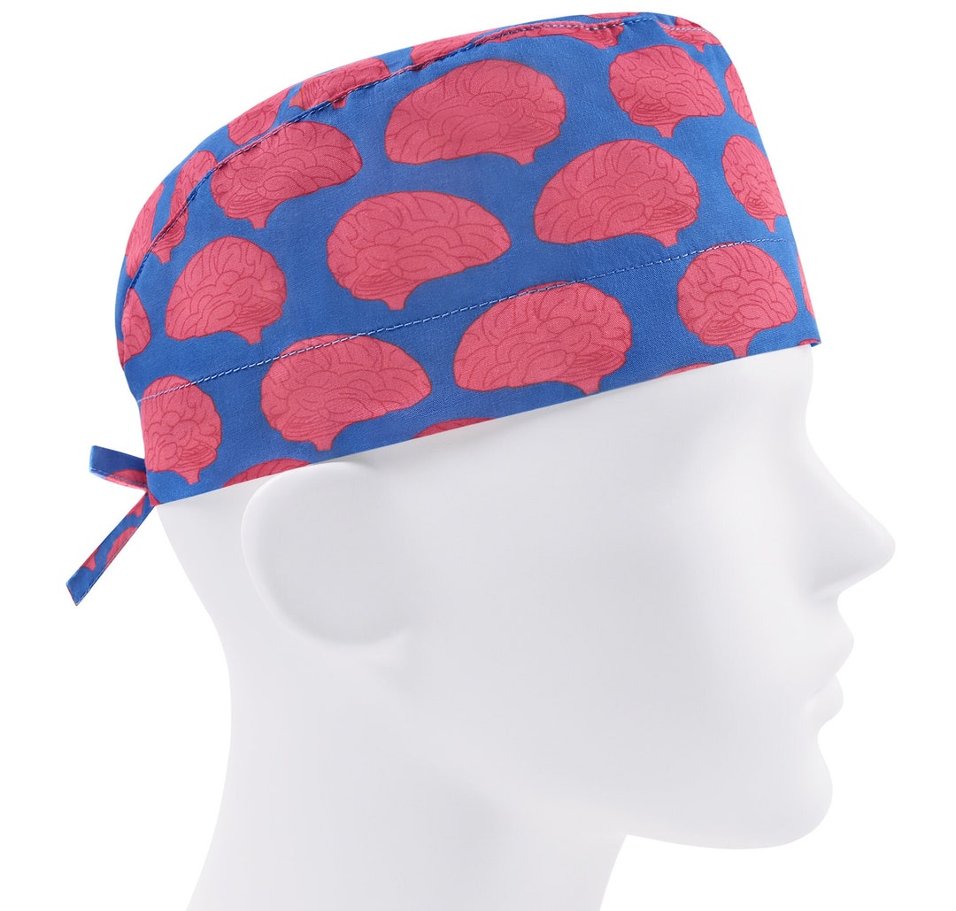 Surgical Cap Men, Scrub Caps, Scrub Hats Brain, Neuro Surgery Hat - Etsy