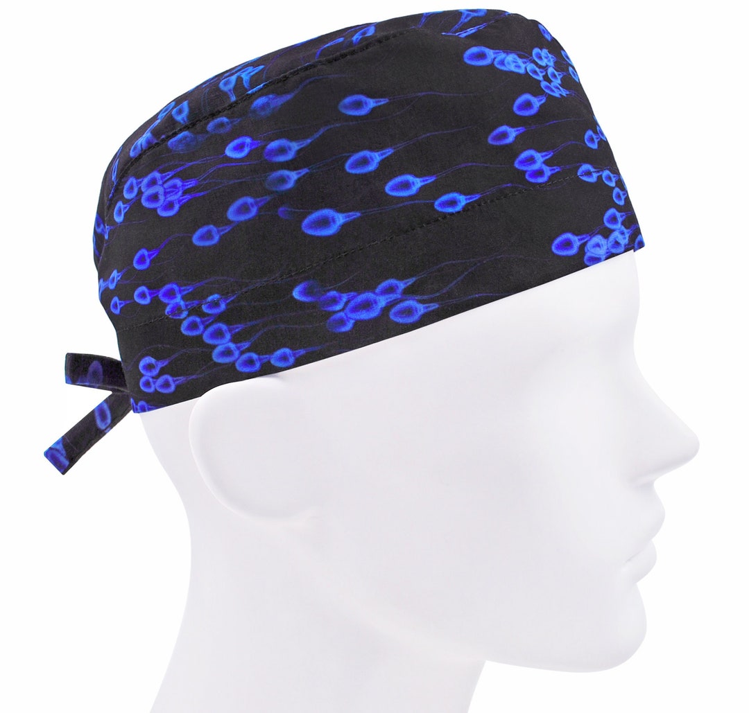 Mens Scrub Caps, Surgical Cap, Scrub Hats, Surgery Hat Sperm, IVF REI ...