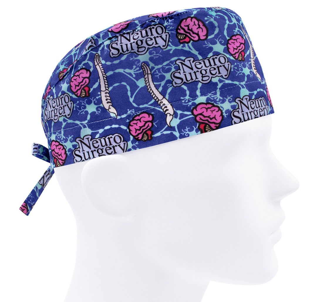 Mens Scrub Caps, Surgical Cap, Scrub Hats, Surgery Hat, Neuro Surgery ...