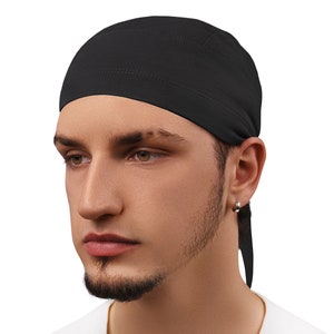 Scrub Caps Men, Solid Surgical Cap, Skull Scrub Hats, Stretchy Medical ...
