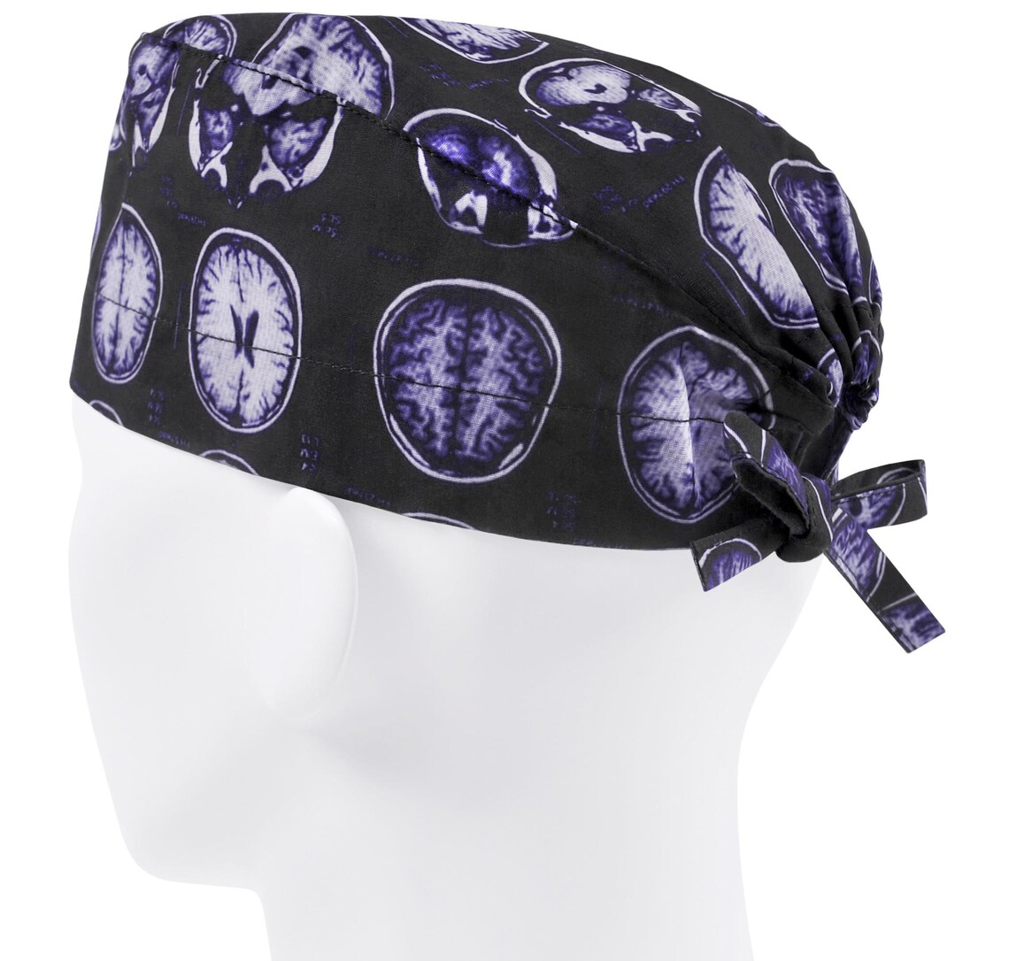Scrub Caps for Men, Scrub Hat Tomography, Surgical Hat CT Scan, Nurse ...