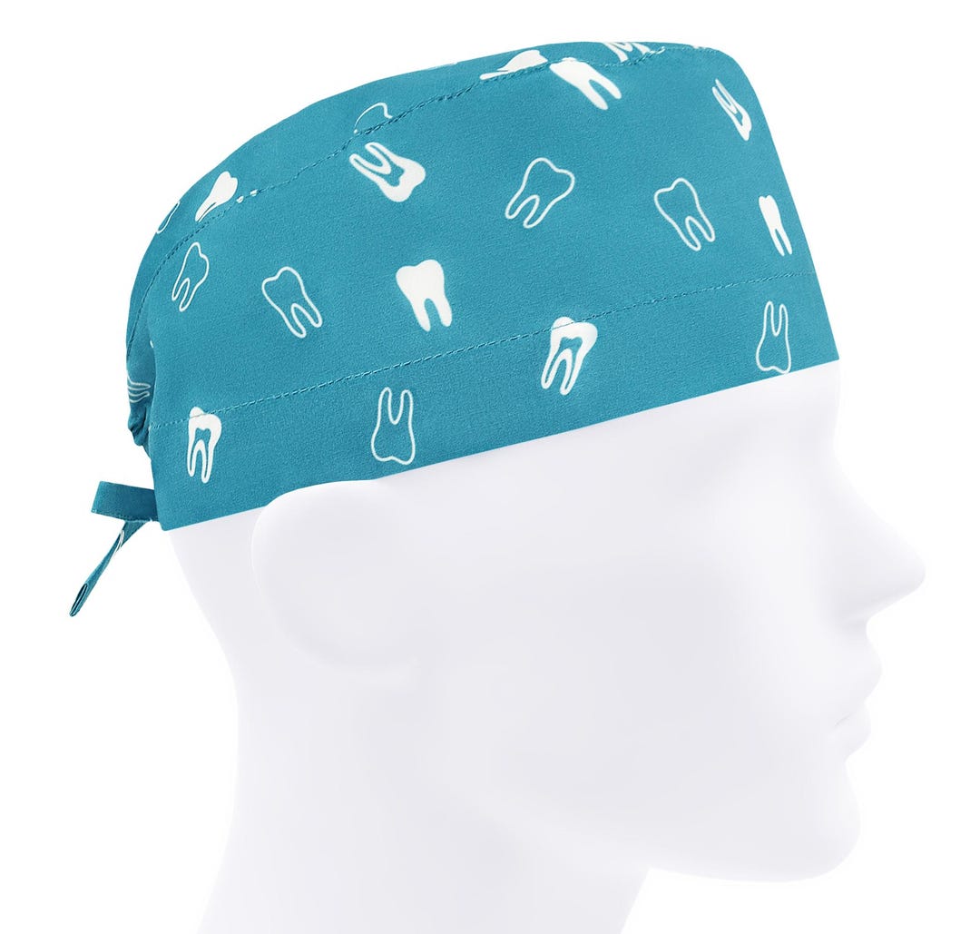Scrub Caps for Men, Dentist Scrub Hats, Dental Surgical Hat, Nurse Cap ...