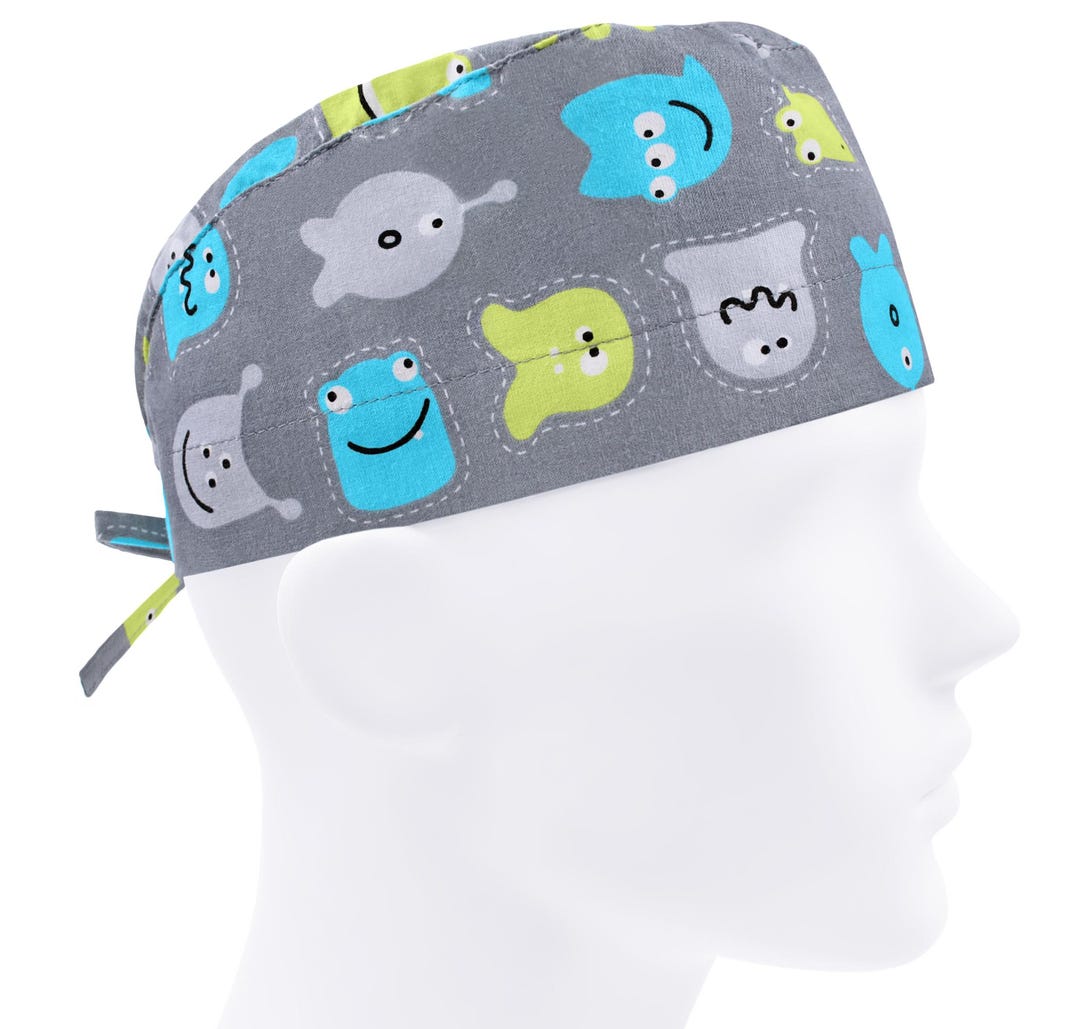 Mens Scrub Caps, Surgical Cap, Scrub Hats Fancy, Surgery Hat Funny ...