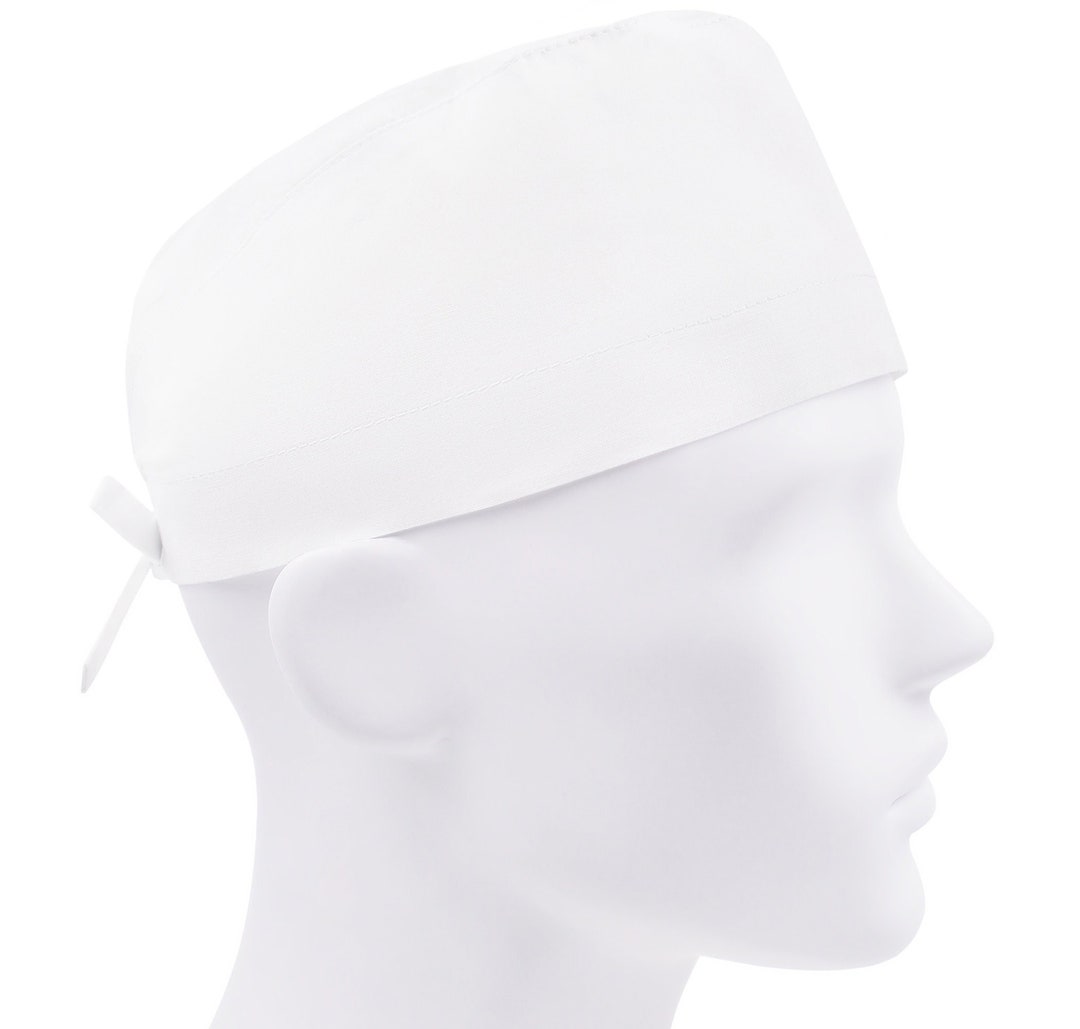 Scrub Caps Men, Surgical Cap, Scrub Hats, Nurse Hat, Solid White - Etsy