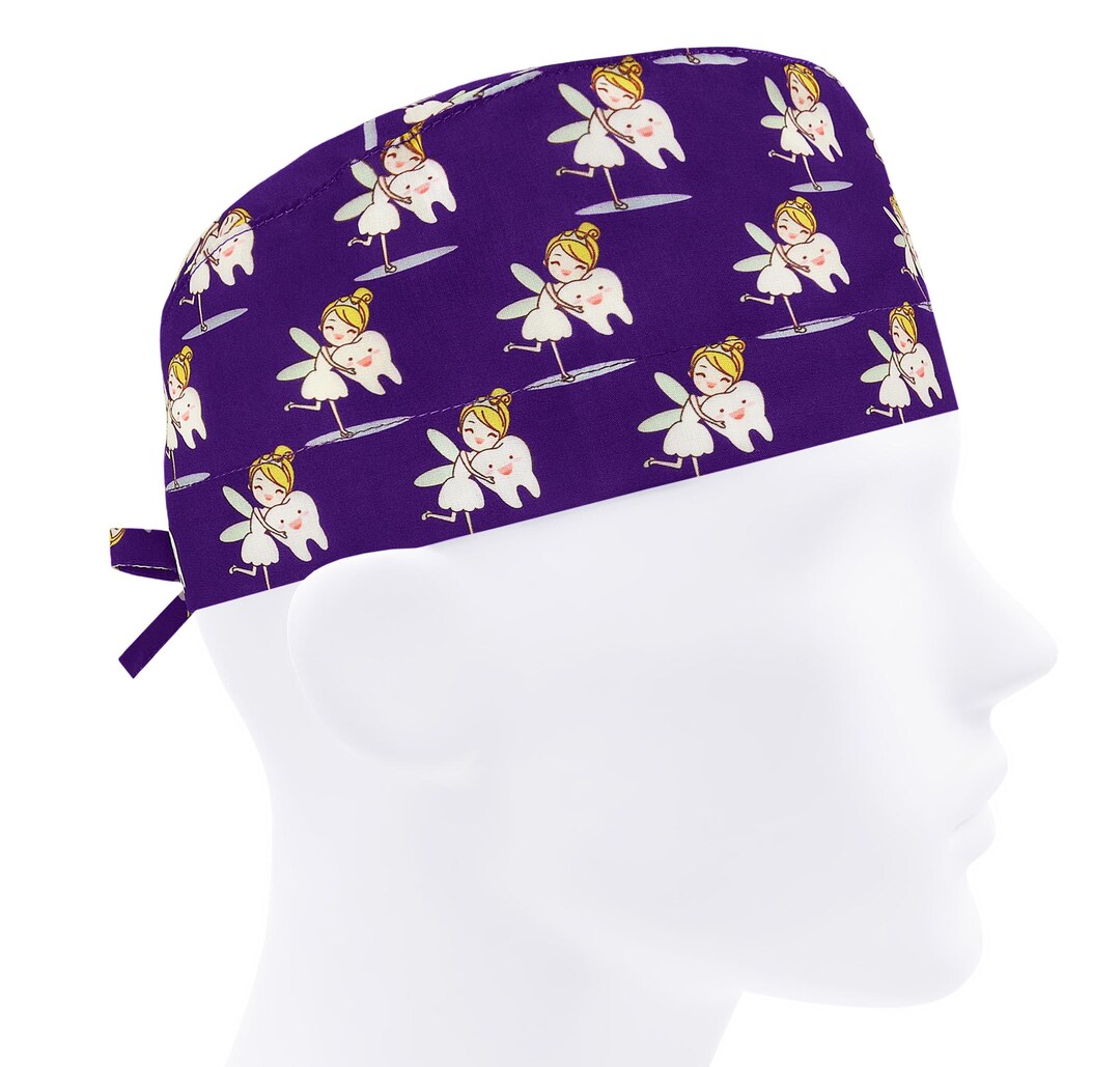 Tooth Fairy Surgical Cap Men, Scrub Caps, Scrub Hats Dentist, Surgery ...
