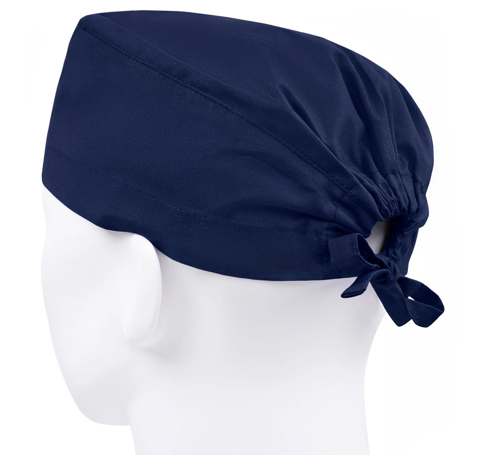 Surgical Cap Men, Scrub Caps, Scrub Hats, Surgery Hat, Solid Navy Blue ...