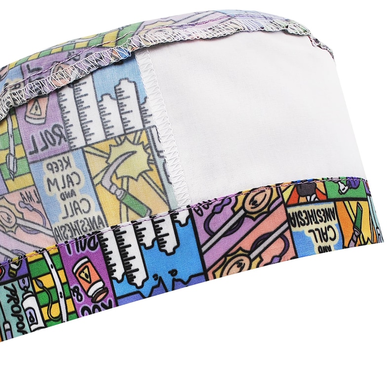 Anesthesiology Cap, Surgical Caps, Surgery Scrub Hat, Anesthesia Scrub ...