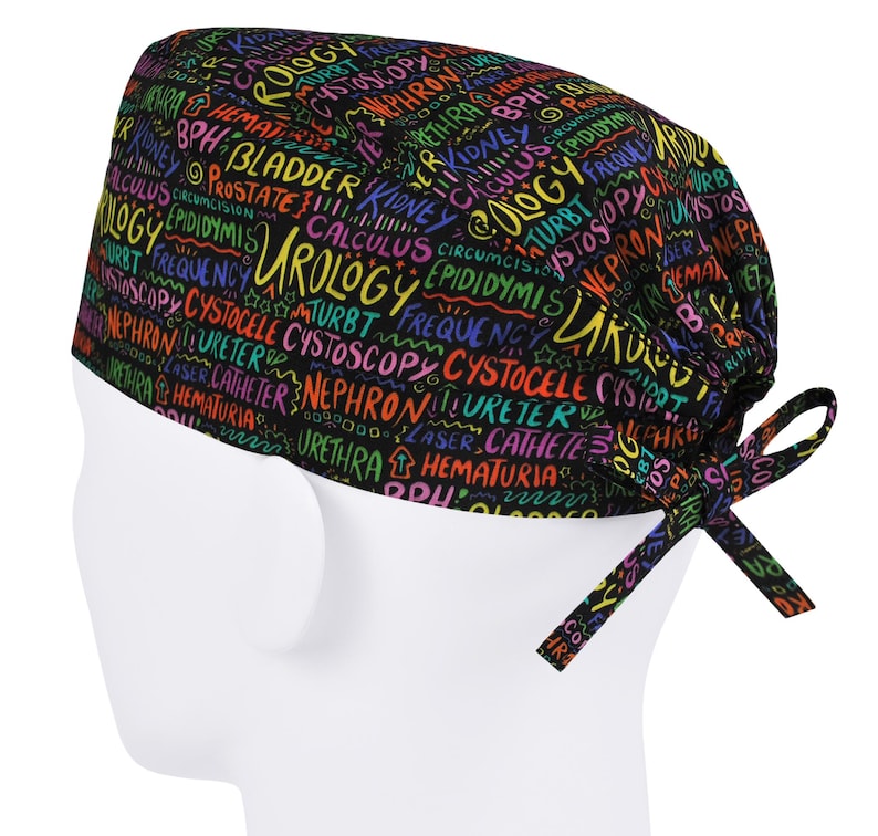 Urology Surgery Cap, Scrub Caps for Men, Nurse Cap Kidney, Mens ...