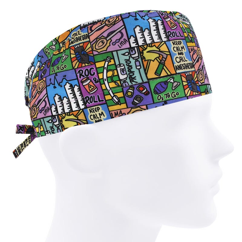 Anesthesia Surgery Caps - Etsy UK