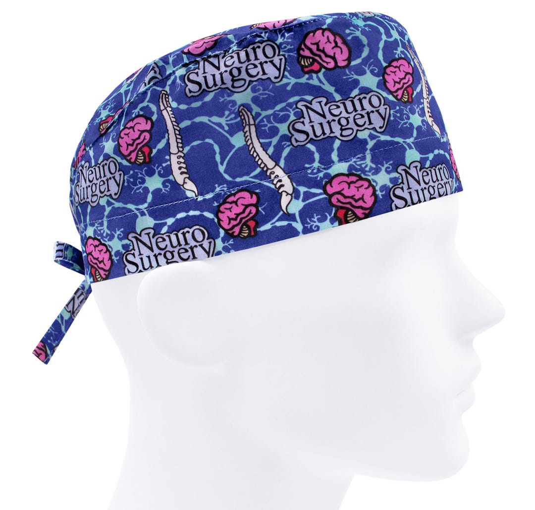 Mens Scrub Caps, Surgical Cap, Scrub Hats, Surgery Hat, Neuro Surgery ...