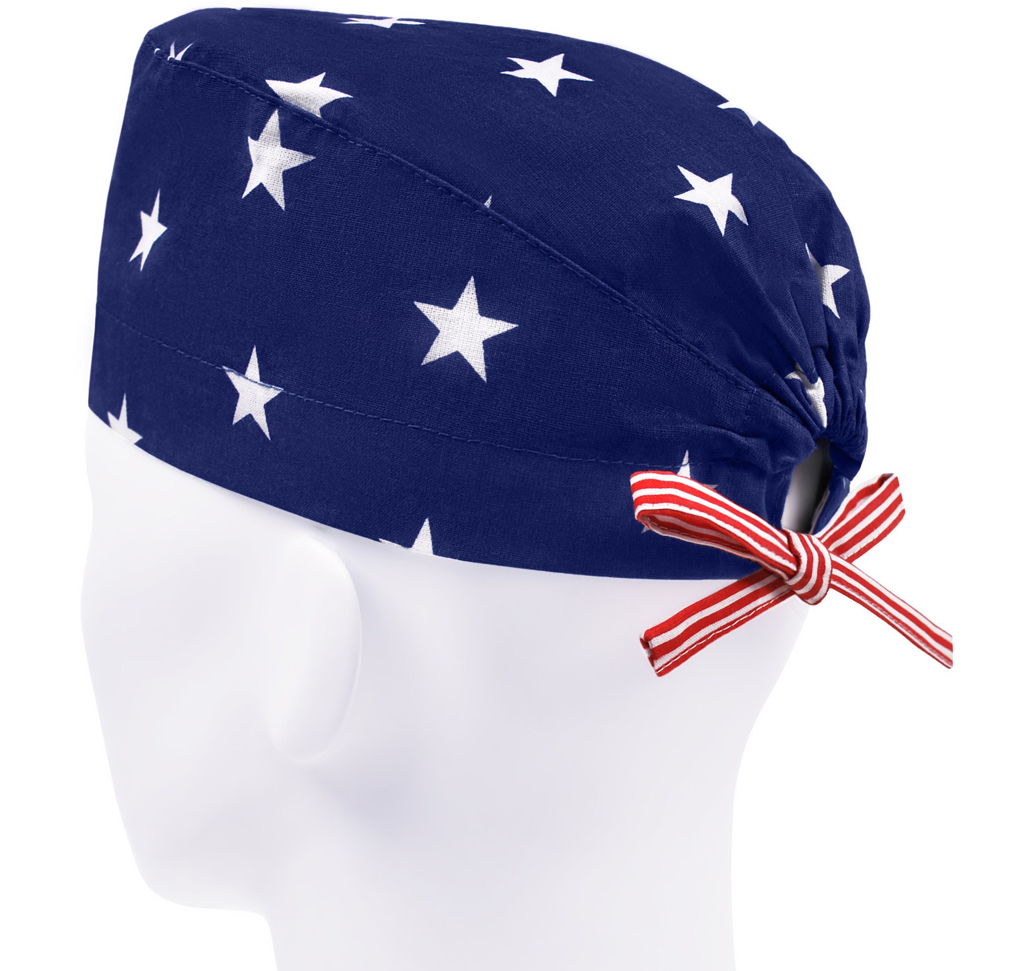 Scrub Caps Men, Surgical Cap, Scrub Hats USA, Nurse Hat Stars ...