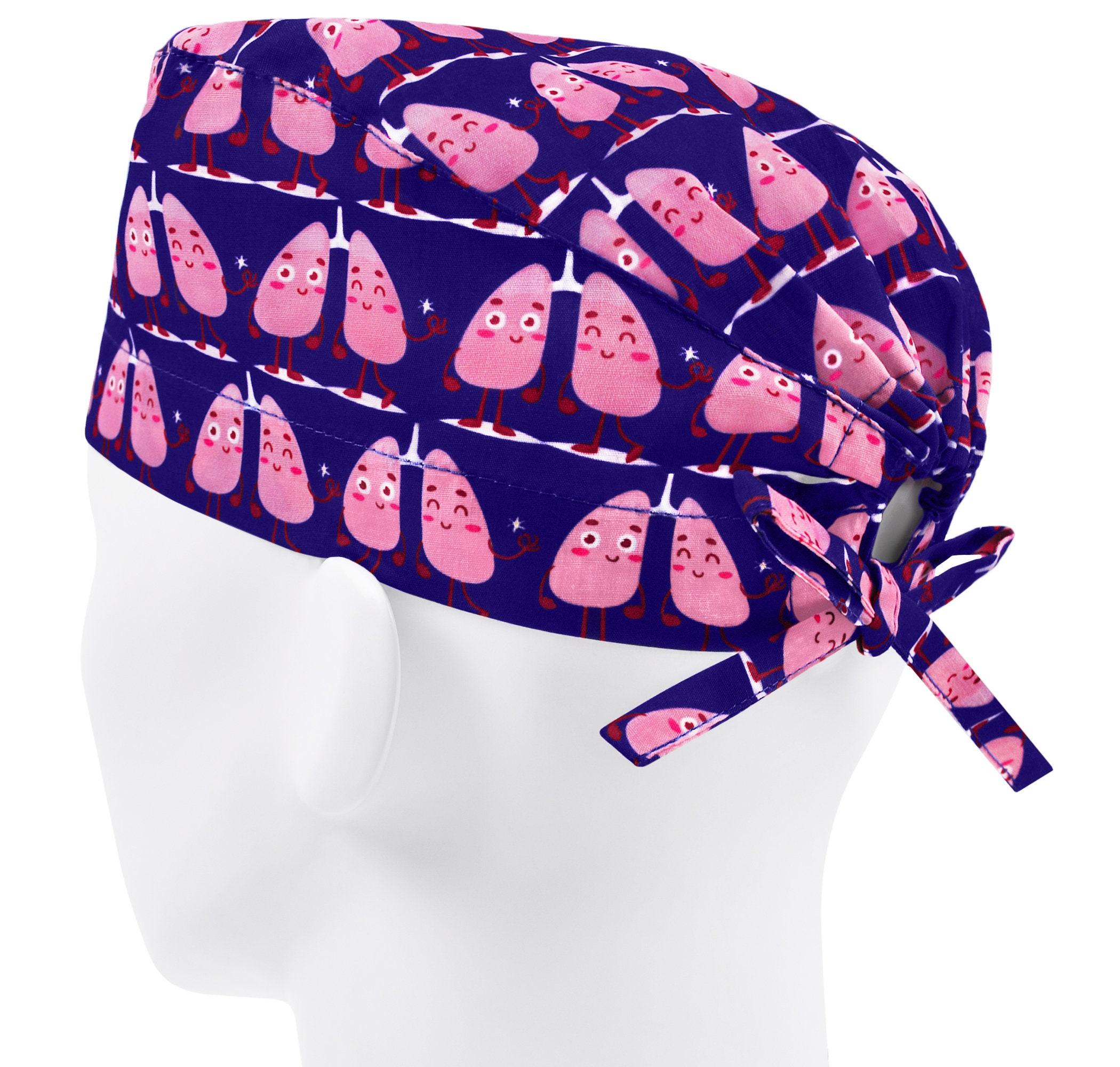 Scrub Cap Men, Surgical Hat, Nurse Cap Anatomy, Scrub Caps Organs ...