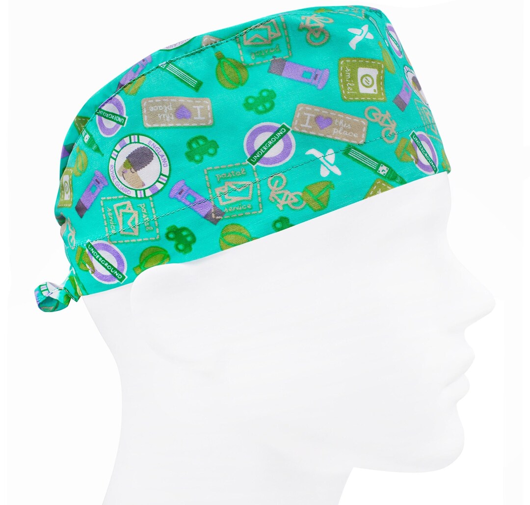 Scrub Cap Men Surgical Hat Nurse Cap Scrub Hats England - Etsy
