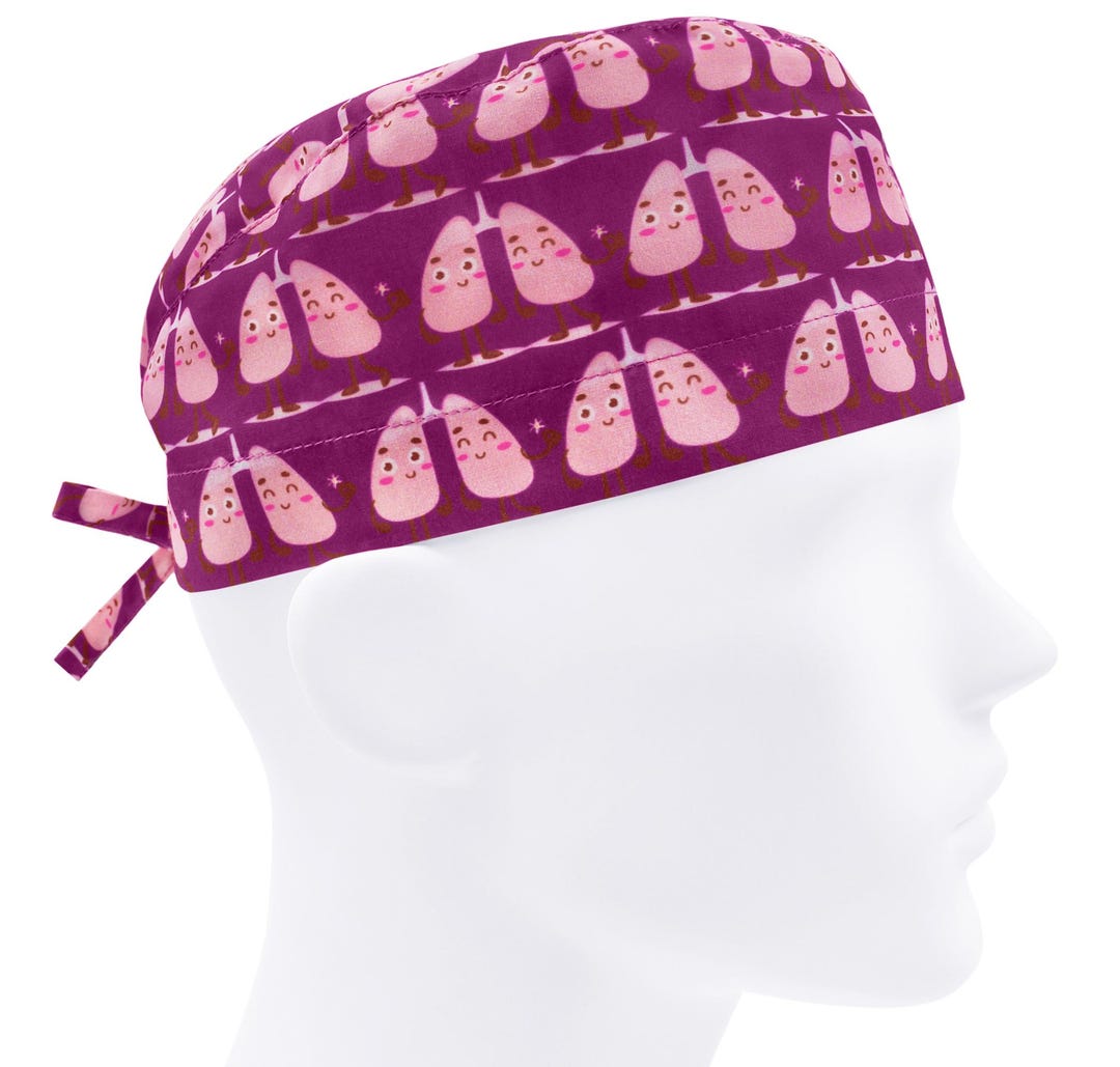 Scrub Caps Men, Surgical Hat, Nurse Cap Anatomy, Scrub Cap Organs ...