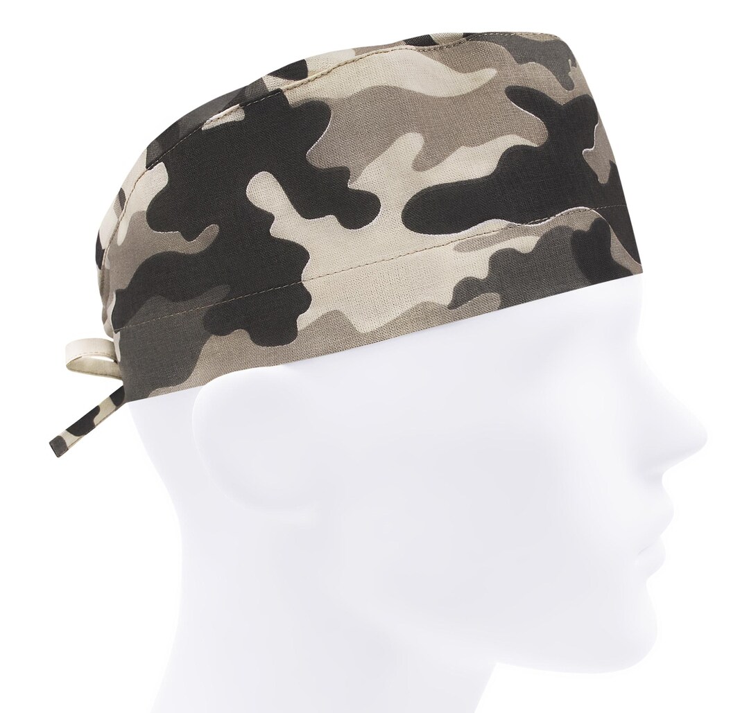 Surgical Cap Men, Scrub Caps Camo, Scrub Hats Multicam, Surgery Hat ...