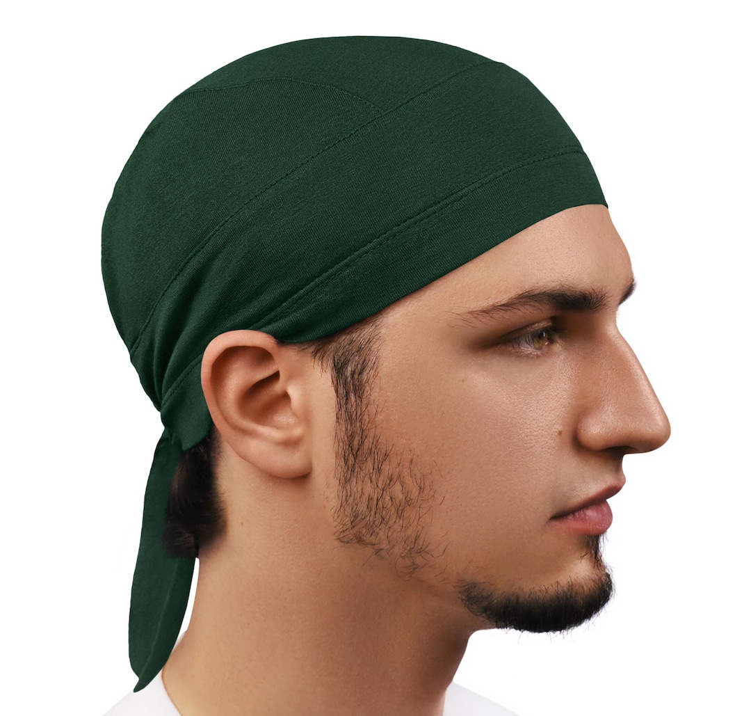 Scrub Caps for Men, Skull Scrub Hats, Solid Surgical Hat, Stretchy ...