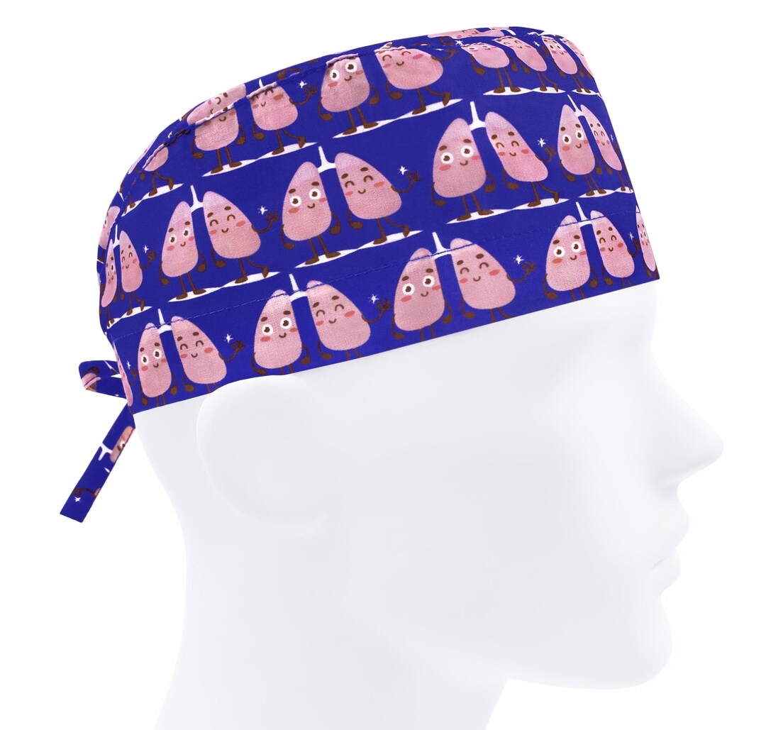 Scrub Cap Men, Surgical Hat, Nurse Cap Anatomy, Scrub Caps Organs ...