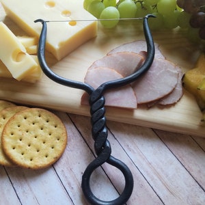 Hand Forged Cheese Slicer Charcuterie Board Accessories - Etsy