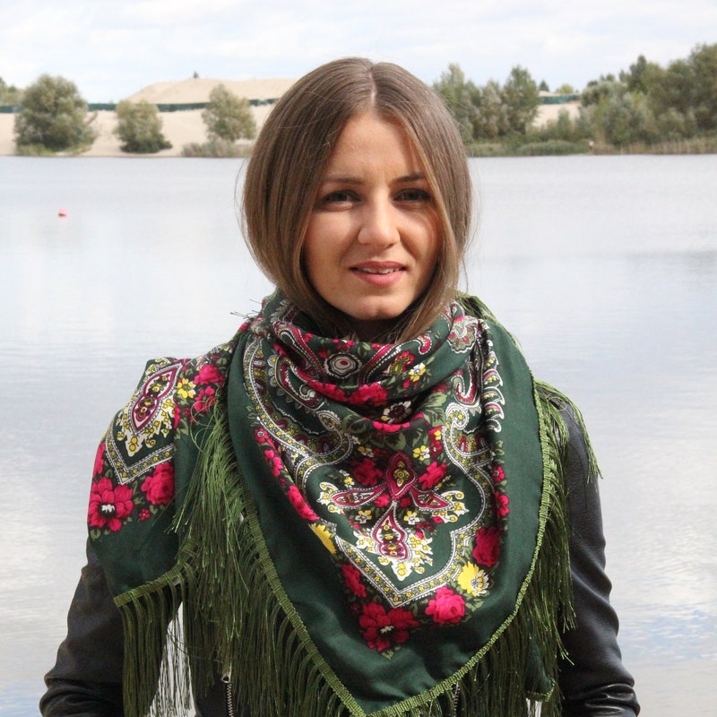 Slavic Head Scarf Styles - Etsy New Zealand