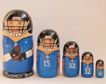 Wooden Nesting Doll - Etsy