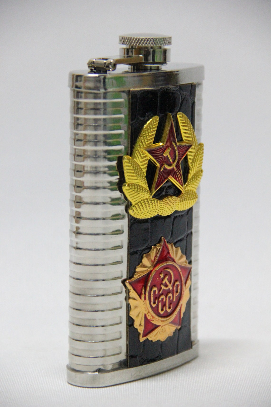 Vintage Soviet Army Military Flask With a Badge 6 Oz - Etsy