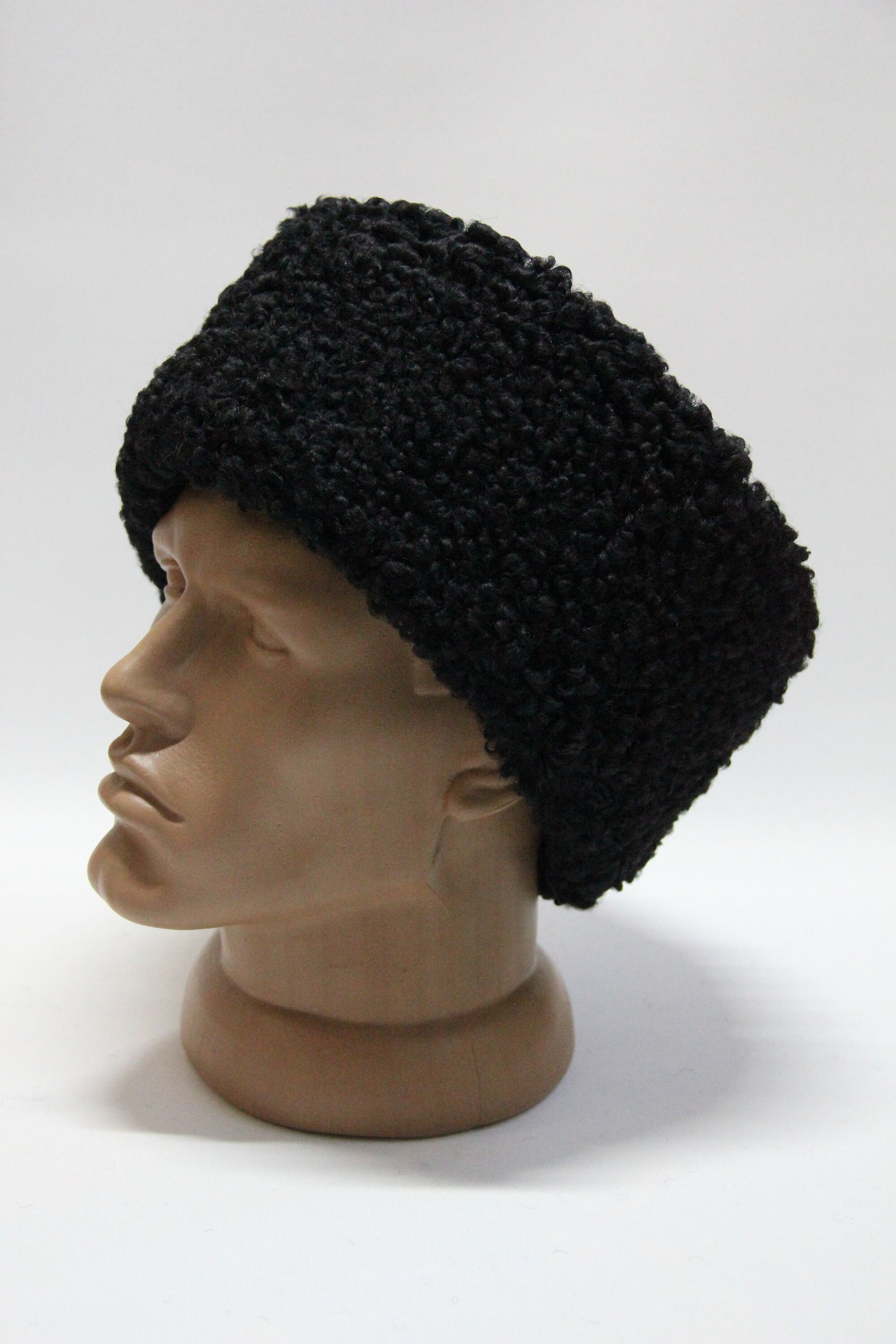 Vintage Cossack Winter Hat Papaha Kubanka Hat Natural | Etsy