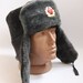 Vintage Winter Faux Fur Hat, Soviet Army Design Ushanka Hat, Soviet ...