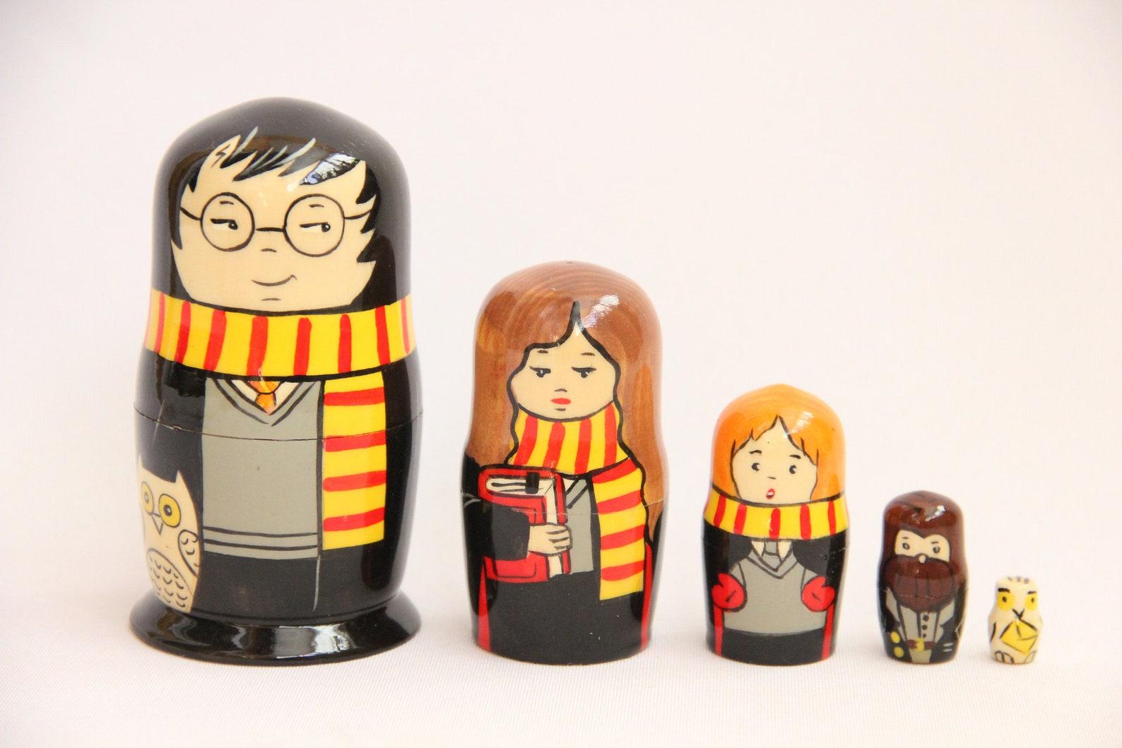 Movie Characters Nesting Doll 4.33'' or 11 cm Hand | Etsy