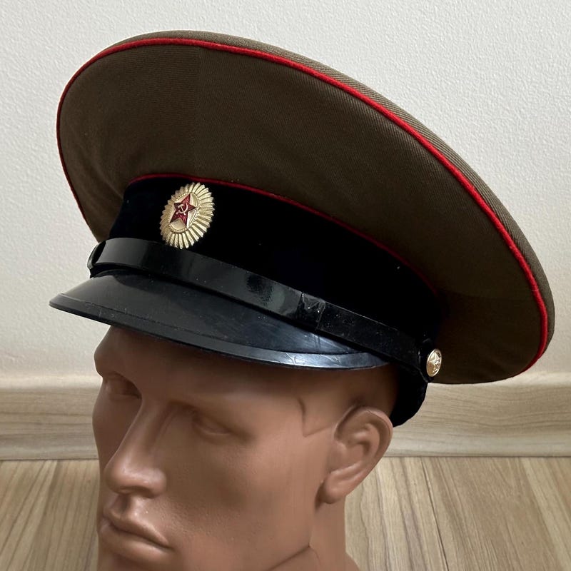 Russian Army Officer Cap - Etsy