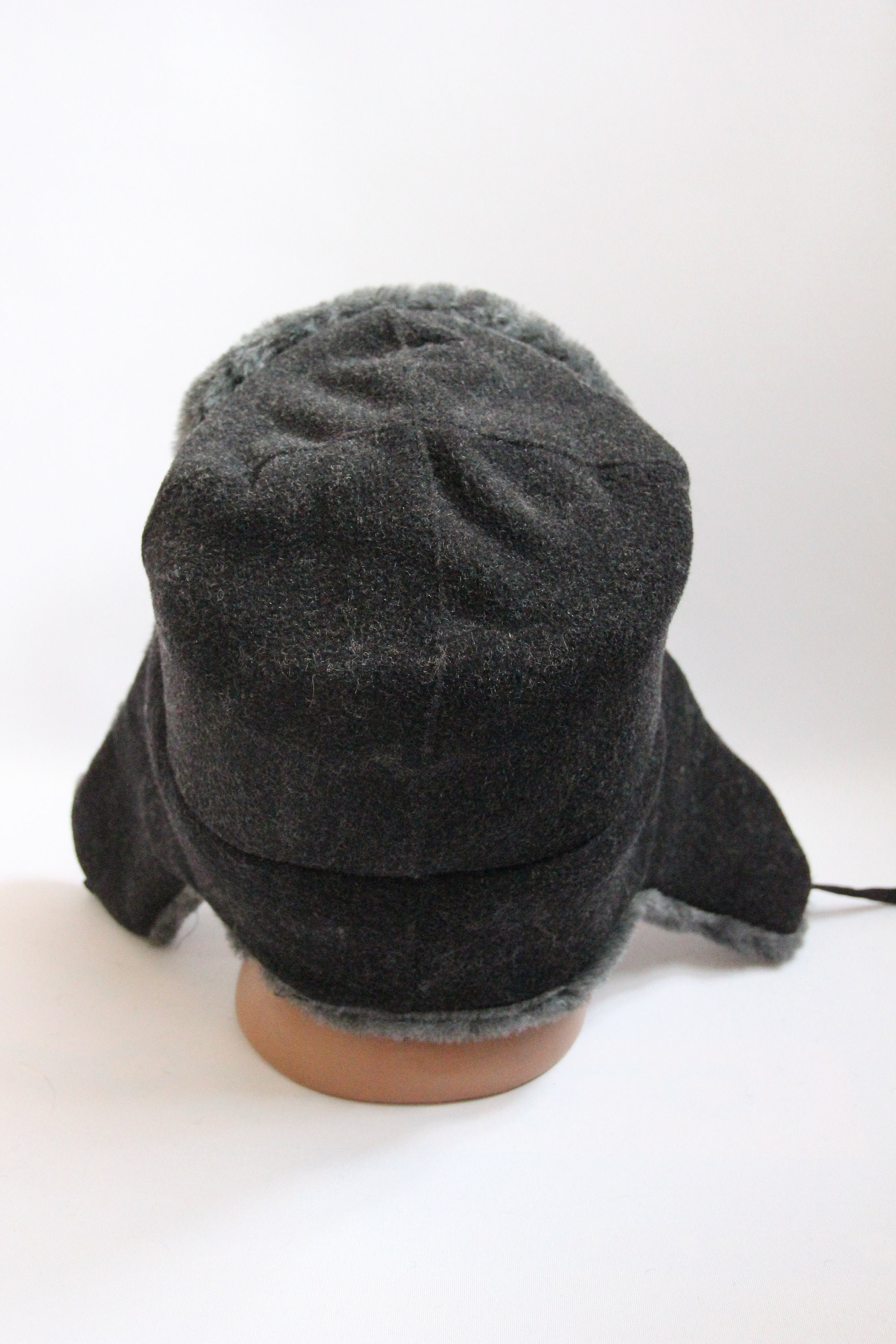 Vintage Winter Faux Fur Hat Soviet Army Design Ushanka Hat | Etsy