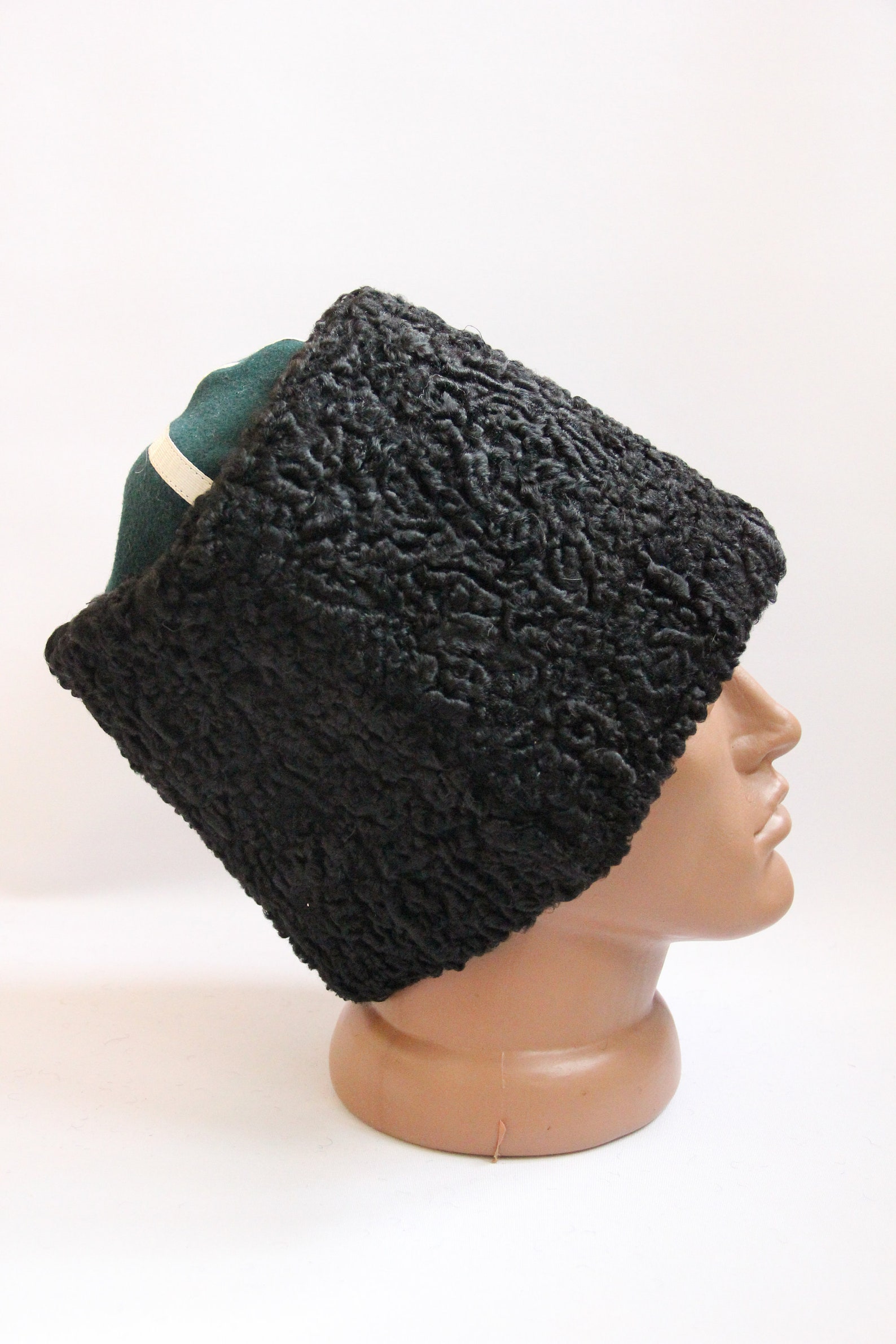 Vintage Cossack Winter Hat Papaha Kubanka Hat Natural - Etsy