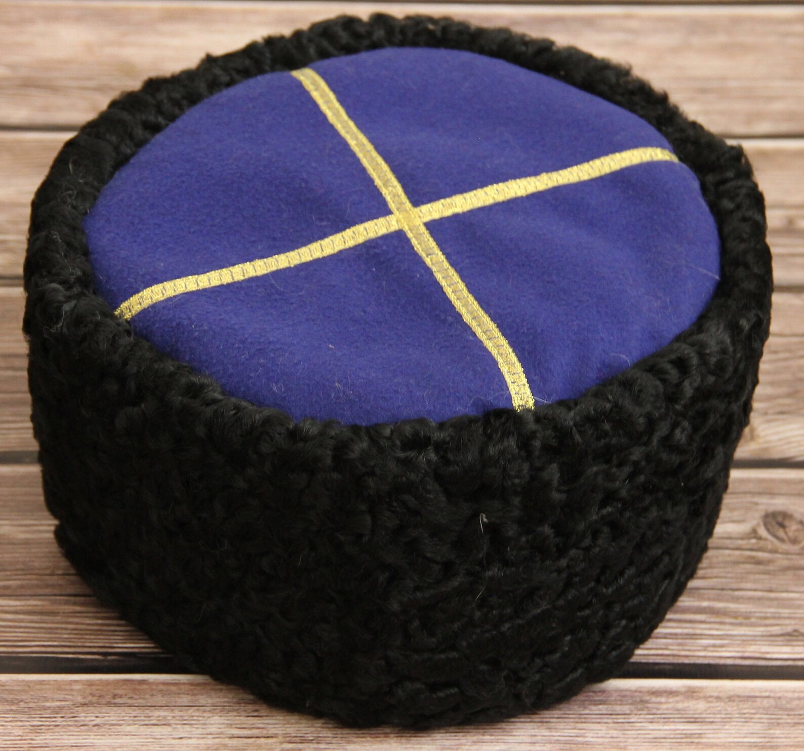 Vintage Cossack Winter Hat Papaha Kubanka Hat Natural - Etsy