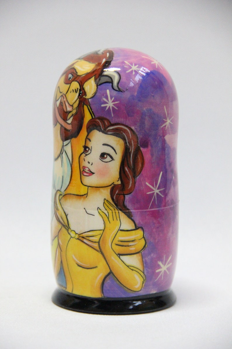 Cartoon Characters Nesting Doll 4.92'' or 12.5 Cm - Etsy