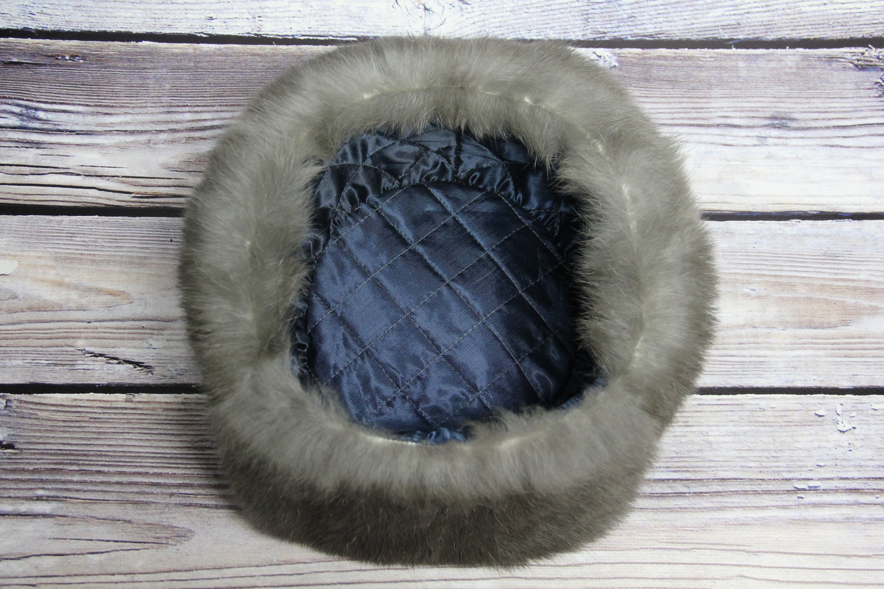 MADE in UKRAINE Winter Rabbit Fur Hat, Natural Ushanka Hat, Ukrainian ...