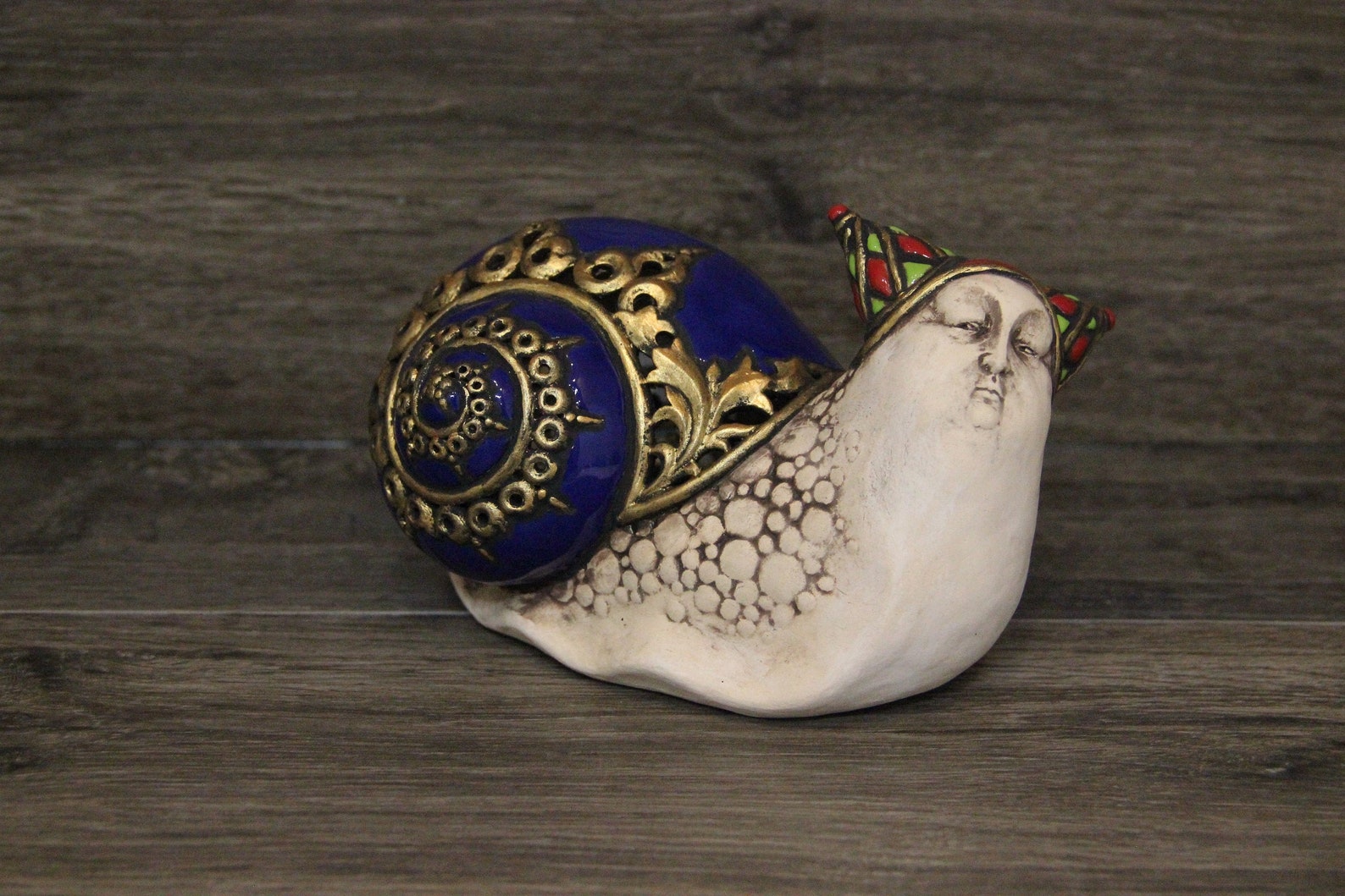 Ceramic Figurine Snail 3.93 Collectable Ceramic - Etsy