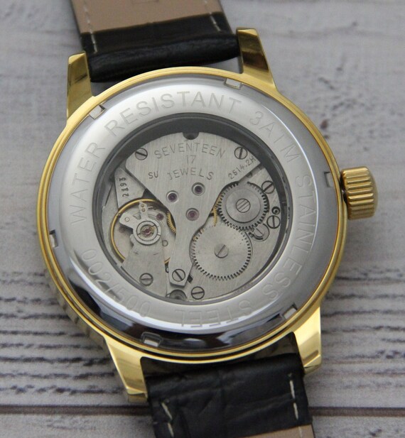 USSR Vintage Soviet Mechanical Watch 12 Hours Poljot … - Gem