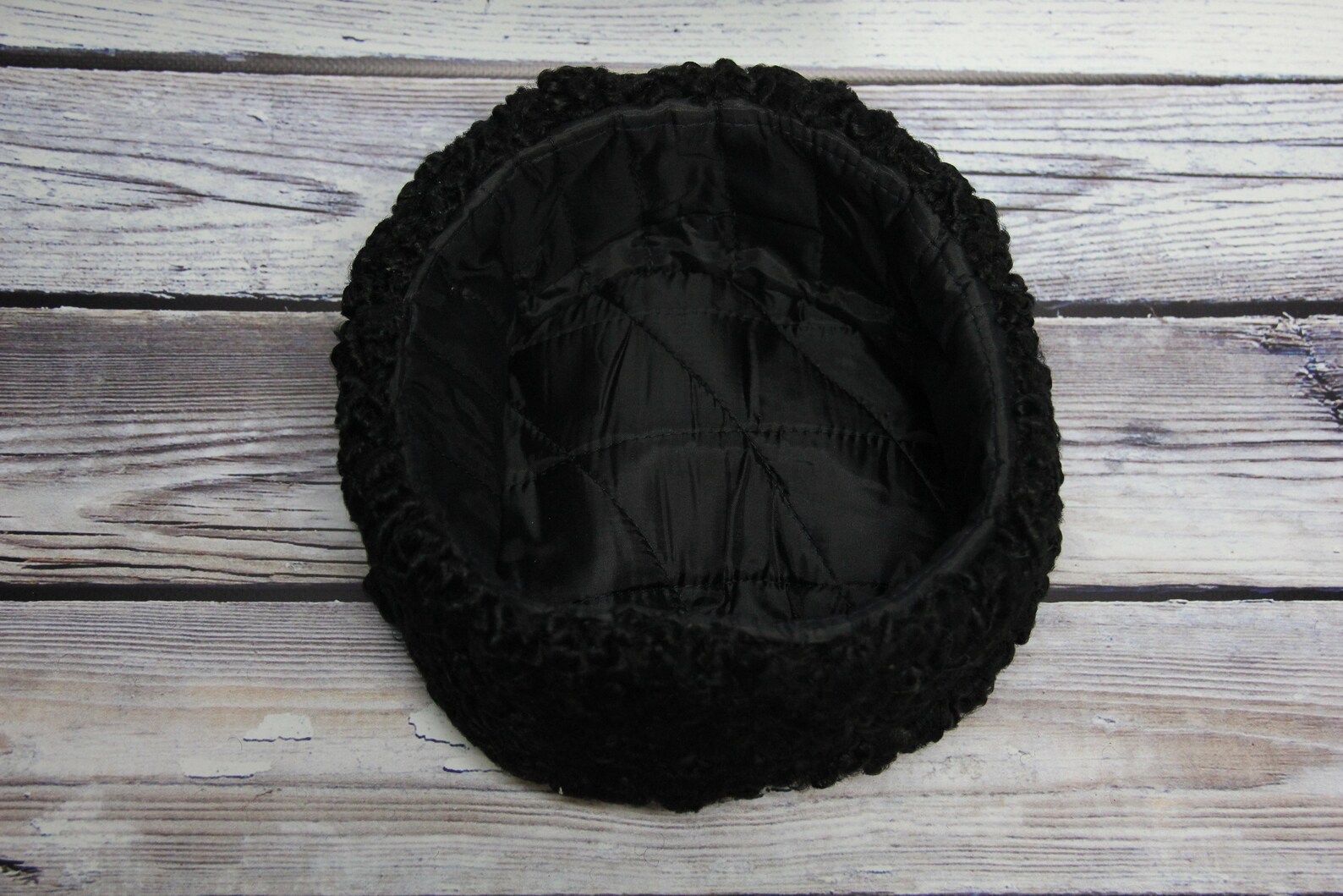 USSR Hat Winter Karakul Fur Hat Natural Ushanka Hat Russian | Etsy