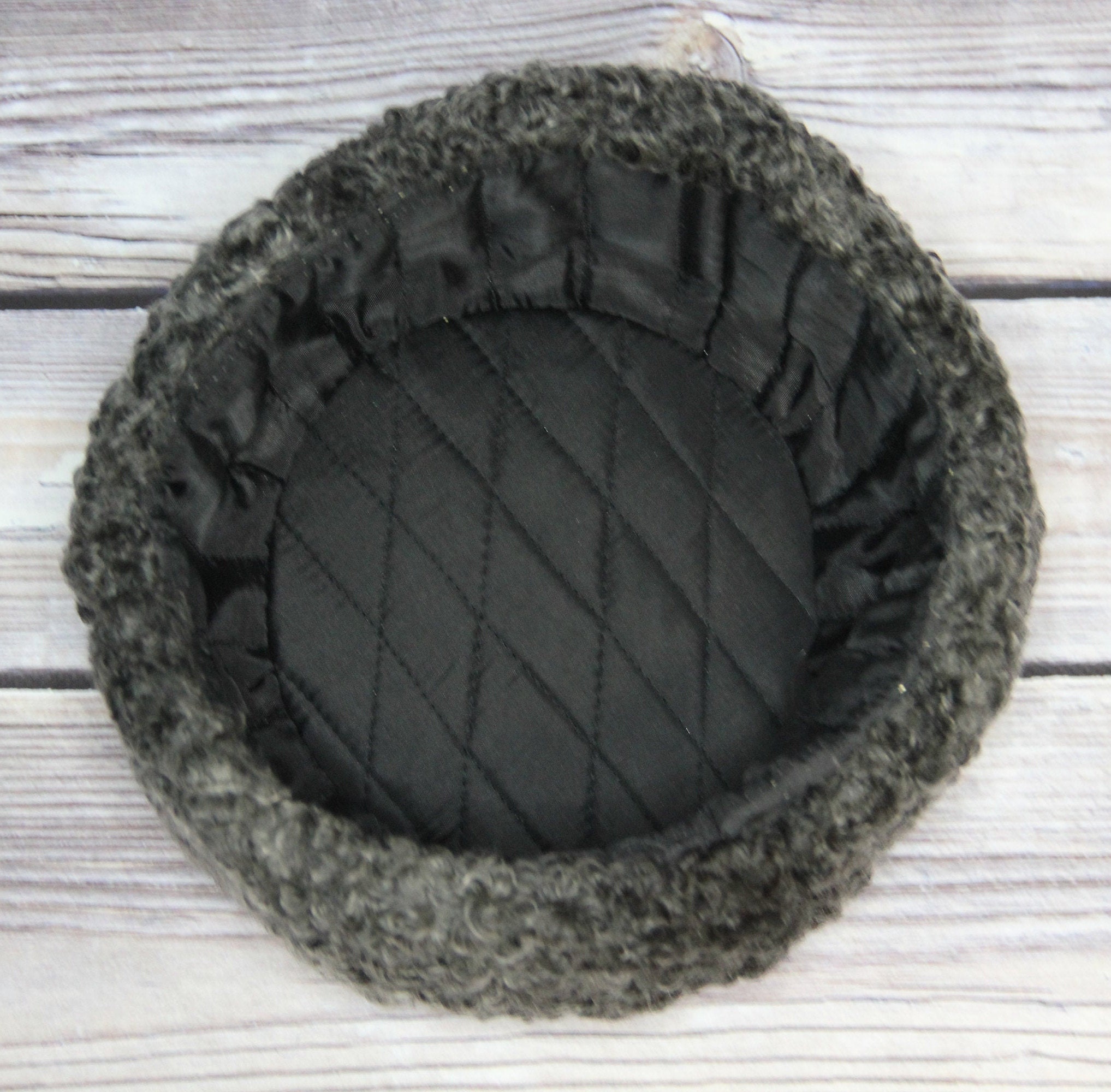 Winter Karakul Fur Hat Natural Ushanka Hat Russian Winter Fur - Etsy