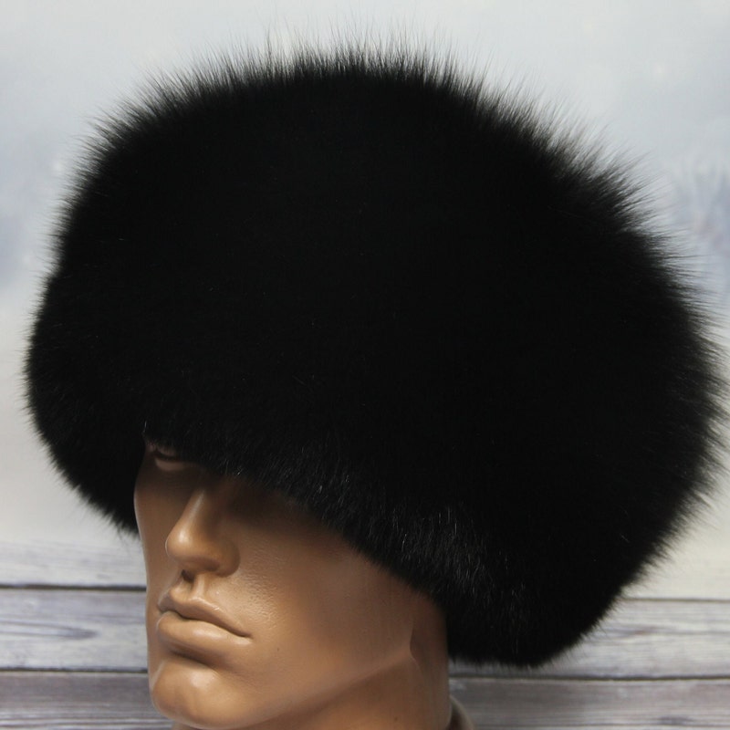 Natural Fur Round Hat - Etsy