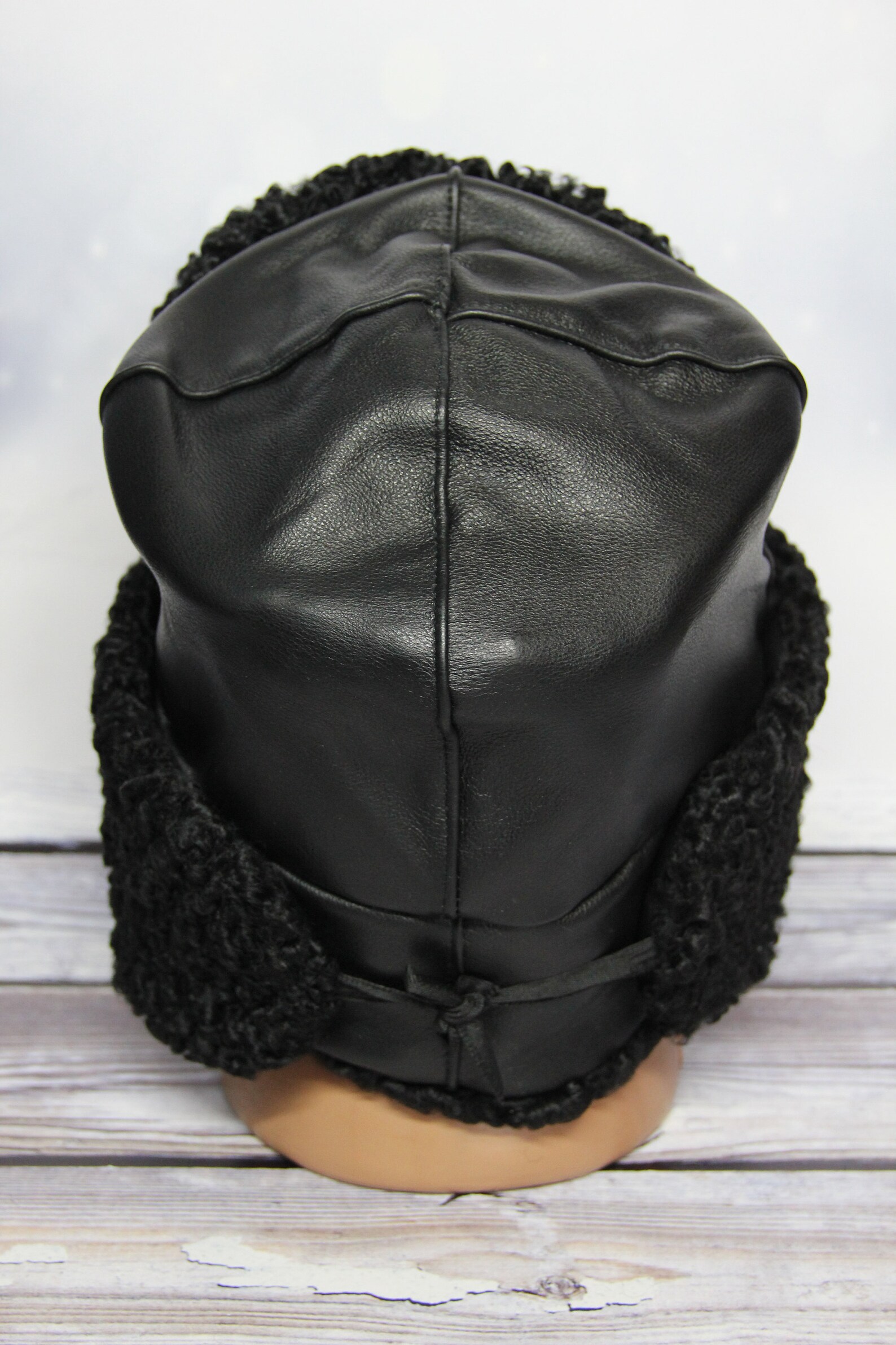 USSR Hat Winter Karakul Fur Hat Natural Ushanka Hat Russian | Etsy